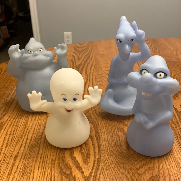 Accents | Casper The Ghost Blow Mold Hand Puppet Complete Set Of 4 1995 ...